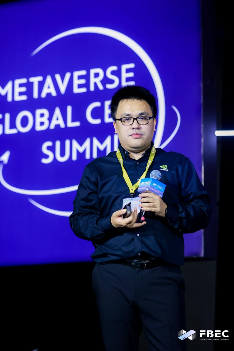 FBEC大会 | NVIDIA英伟达 扩展现实高级业务开发&销售经理 周锡健：NVIDIA XR解决方案助力企业数字化突破性扩展_VR陀螺
