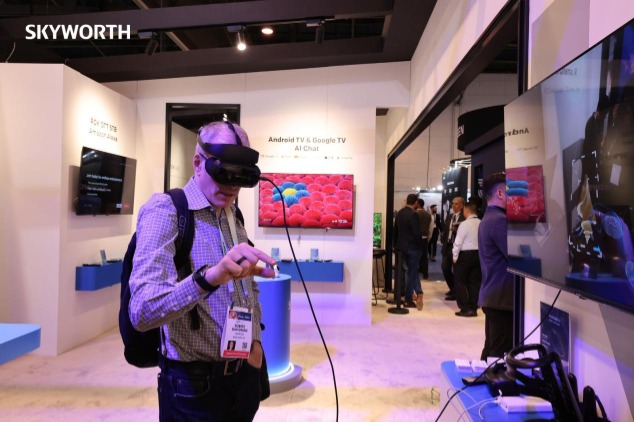 【CES2024】创维XR推出国产首台单眼4K Micro OLED MR产品_VR陀螺